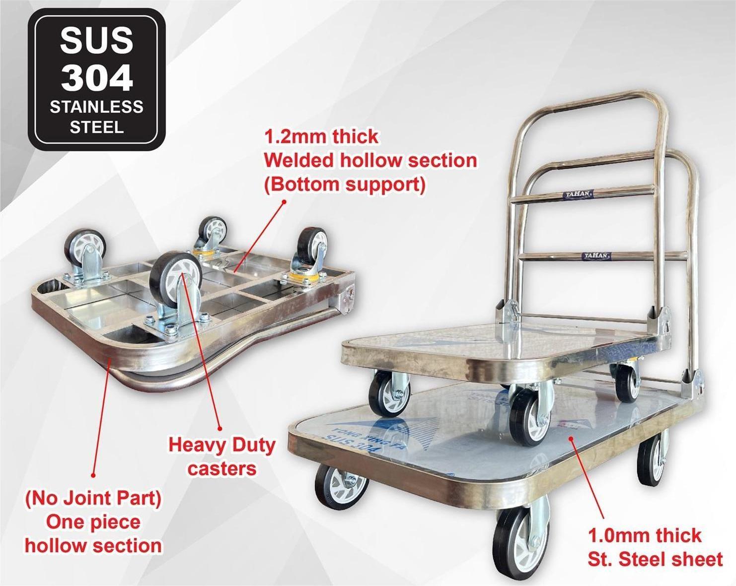 tahan ths-310 stainless steel hand trolley.jpg